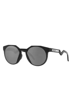 Oakley Hstn 52mm Round Sunglasses - Matte Black