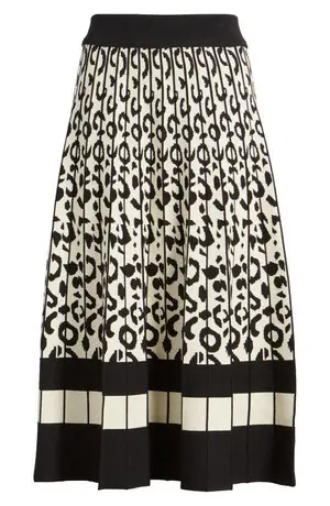 NIKKI LUND Mija Jacquard Skirt