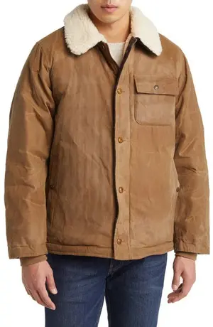 SCHOTT Water Resistant Waxed Cotton Work Jacket
