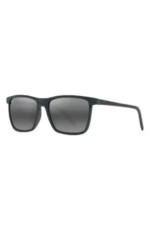 Maui Jim Gradient Polarized Square Sunglasses