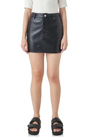 Grey Lab Pull On Skirts