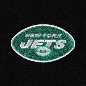 DUNBROOKE New York Jets Tri-blend Full-zip Jacket