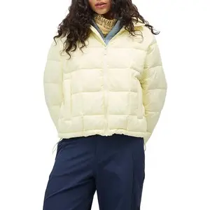 HALFDAYS Nellie Packable Puffer Jacket - Chardonnay