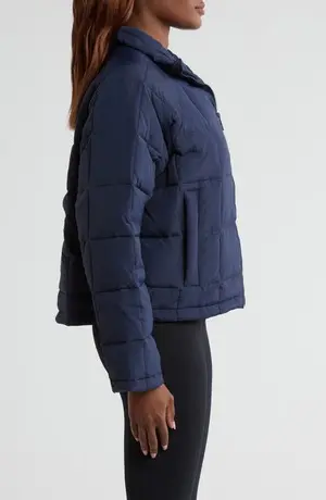 HALFDAYS Nellie Packable Puffer Jacket - Navy