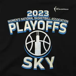 STADIUM ESSENTIALS Chicago Sky 2023 Wnba Playoffs Dust T-shirt