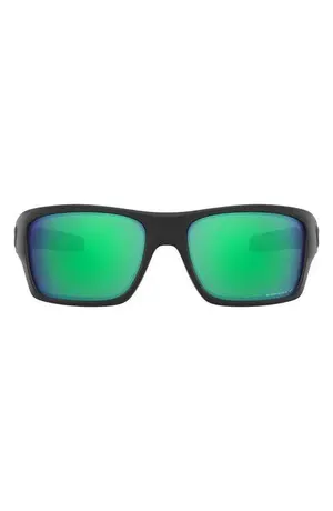 Oakley Turbine Rectangular Sunglasses - Matte Black