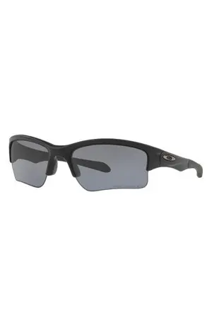 Oakley 61mm Polarized Rectangular Sunglasses