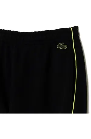 Lacoste Knit Track Pants - Noir/limeira