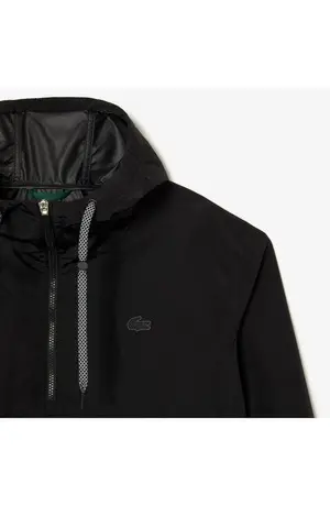 Lacoste Half Zip Pullover - Black