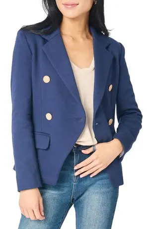 GIBSONLOOK GIBSONLOOK Double Breasted Blazer Navy