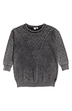 Roxy Snow Day" Cable-knit Sweater Dress