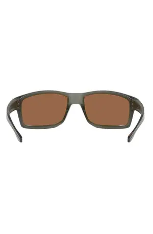 Oakley Gibston Wrap Sunglasses - Smoke