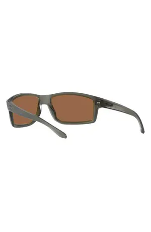 Oakley Gibston Wrap Sunglasses - Smoke