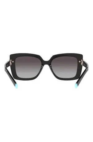 Tiffany & Co. 53mm Butterfly Sunglasses - Black