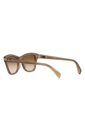 Ray-ban 50mm Square Sunglasses