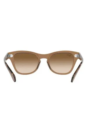 Ray-ban 50mm Square Sunglasses
