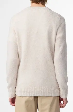 Nn07 Lee 6598 Wool Blend Crewneck Sweater - Ivory