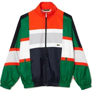 Lacoste Colorblock Windbreaker - Qiu Roquette/multico