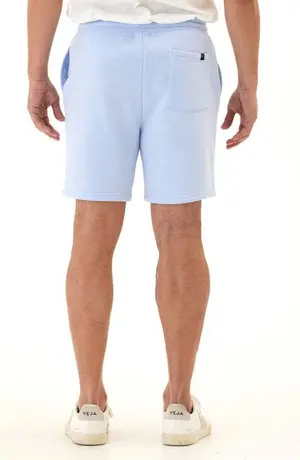 THREADS 4 THOUGHT Garrett Drawstring Fleece Shorts - Dewdrop