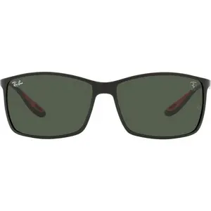 Ray-ban 60mm Rectangular Full Rim Sunglasses