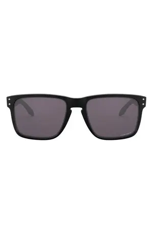 Oakley Oakley Holbrook XL 59mm Polarized Sunglasses Matte Black/prizm Grey