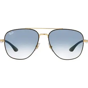 Ray-ban 59mm Gradient Square Sunglasses