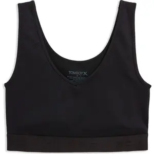 TOMBOYX TomboyX V-Neck Compression Top Black