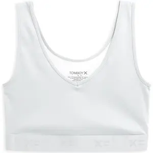 TOMBOYX TomboyX V-Neck Compression Top White