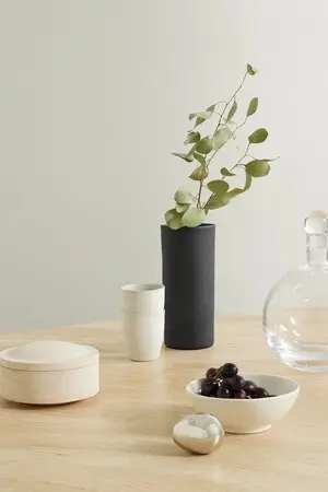 MUD AUSTRALIA Net Sustain Round Medium Porcelain Vase