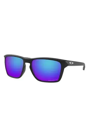Oakley Sylas 57mm Prizm™ Polarized Keyhole Sunglasses