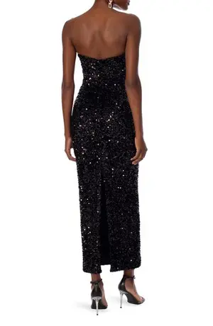 HELSI Leslie Sequin Gown - Black