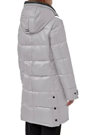Canada Goose Shelburne Recycled Nylon Down Parka - Willow Grey-gris Saule