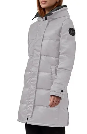 Canada Goose Shelburne Recycled Nylon Down Parka - Willow Grey-gris Saule