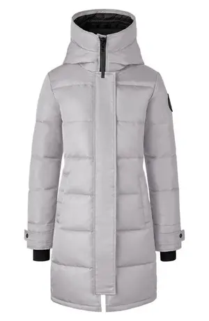 Canada Goose Shelburne Recycled Nylon Down Parka - Willow Grey-gris Saule
