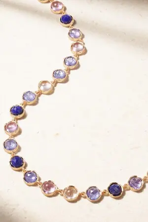 Irene Neuwirth Classic Rose Gold Multi-stone Necklace