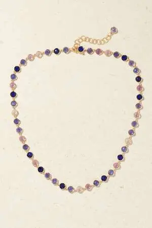Irene Neuwirth Classic Rose Gold Multi-stone Necklace