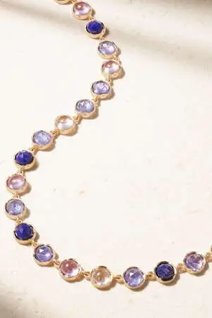 Irene Neuwirth Classic Rose Gold Multi-stone Necklace