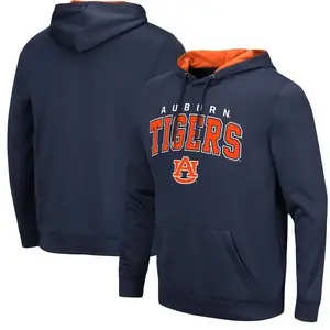 COLOSSEUM Auburn Tigers Resistance Pullover Hoodie - Navy