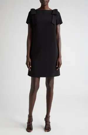 Carolina Herrera Bow Detail Shift Dress