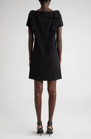Carolina Herrera Bow Detail Shift Dress