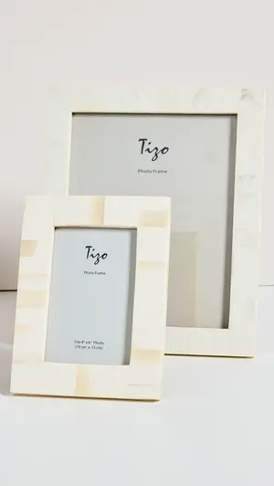 TIZO DESIGN And Resin Frame 8x10 - Bone