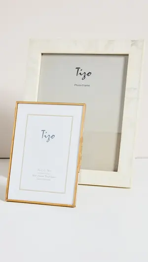 TIZO DESIGN Slim Brass Frame 5x7