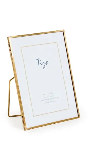 TIZO DESIGN Slim Brass Frame 5x7