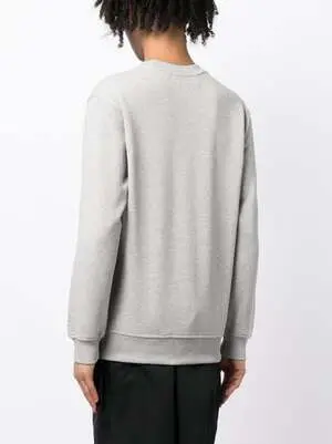 Comme Des Garçons Patch Detail Cotton Sweatshirt