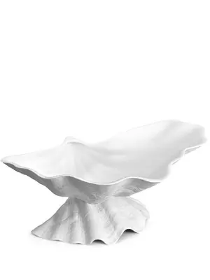 L'Objet Medium Neptune Porcelain Bowl - White
