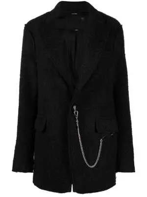R13 Chain-link Textured Blazer