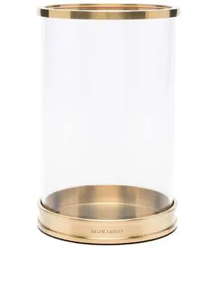 Ralph Lauren Mini Hurricane Candle Holder - Silver