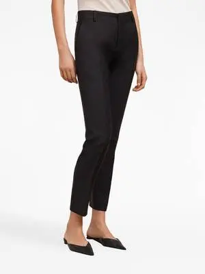 AMI Paris High-waist Tailored Trousers - Black