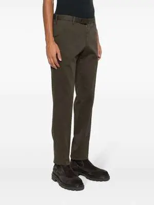 PT TORINO Straight Leg Trousers - Brown