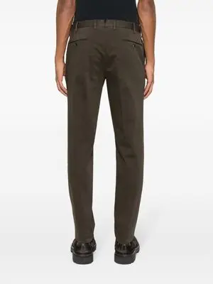 PT TORINO Straight Leg Trousers - Brown